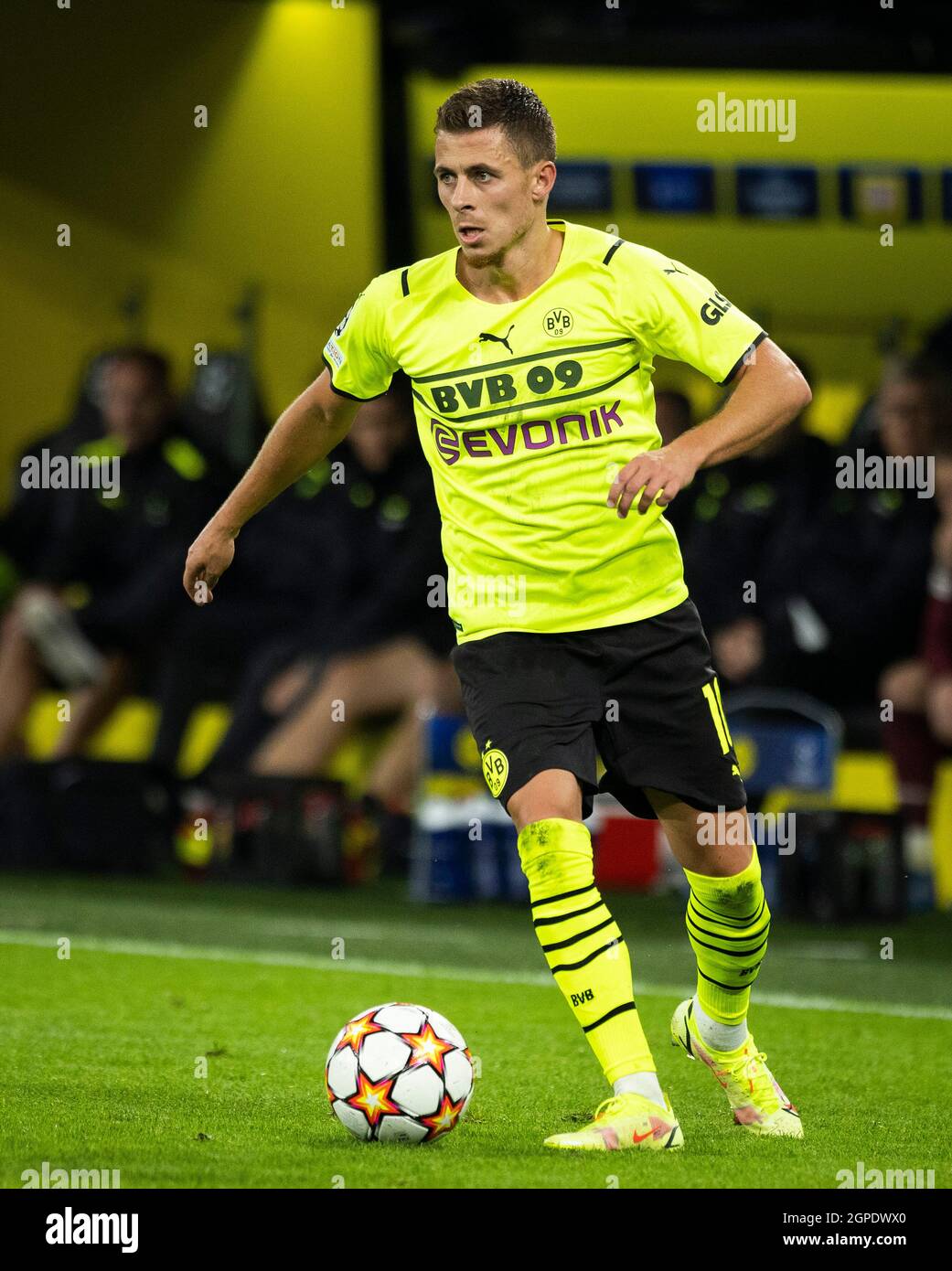 Thorgan Hazard (BVB) Borussia Dortmund - Sporting Club Lissabon 28.09. ...