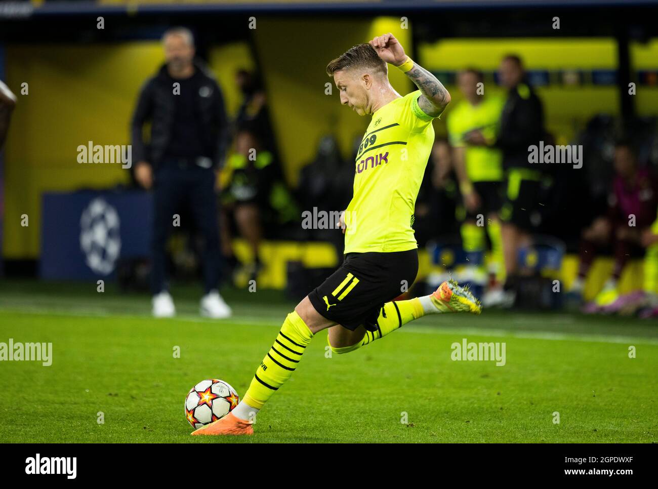 Marco Reus (BVB) Borussia Dortmund - Sporting Club Lissabon 28.09.2021 ...