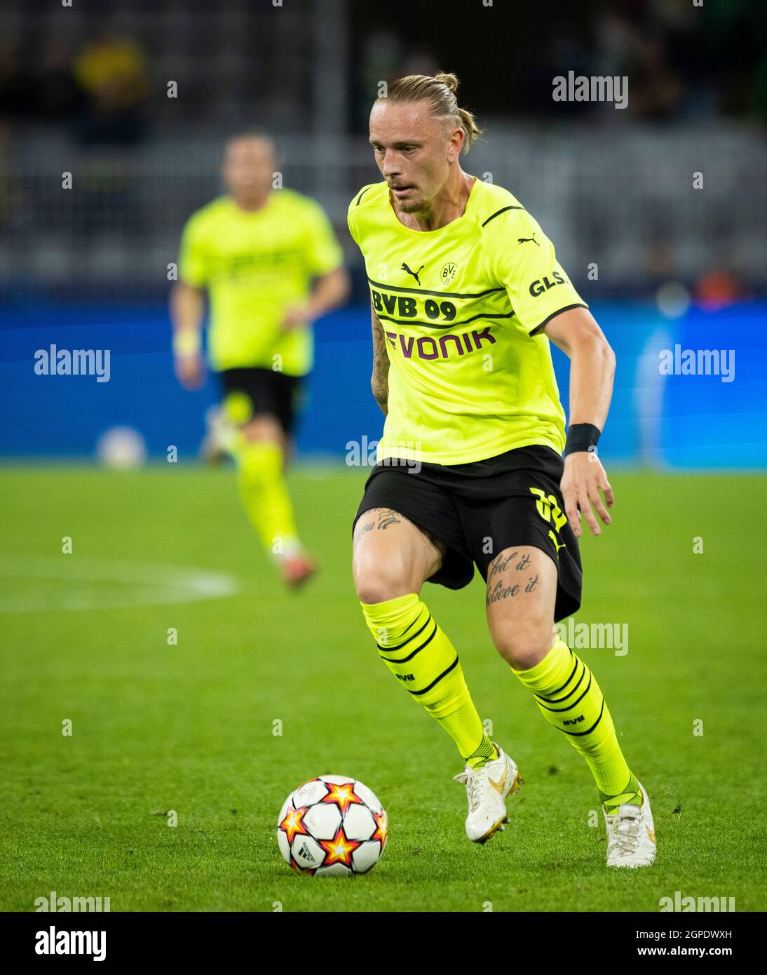 Marius Wolf (BVB) Borussia Dortmund - Sporting Club Lissabon 28.09.2021 ...