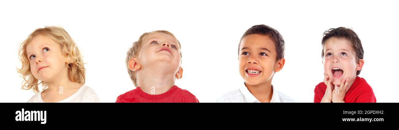 Children teamwork studio hi-res stock photography and images - Alamy