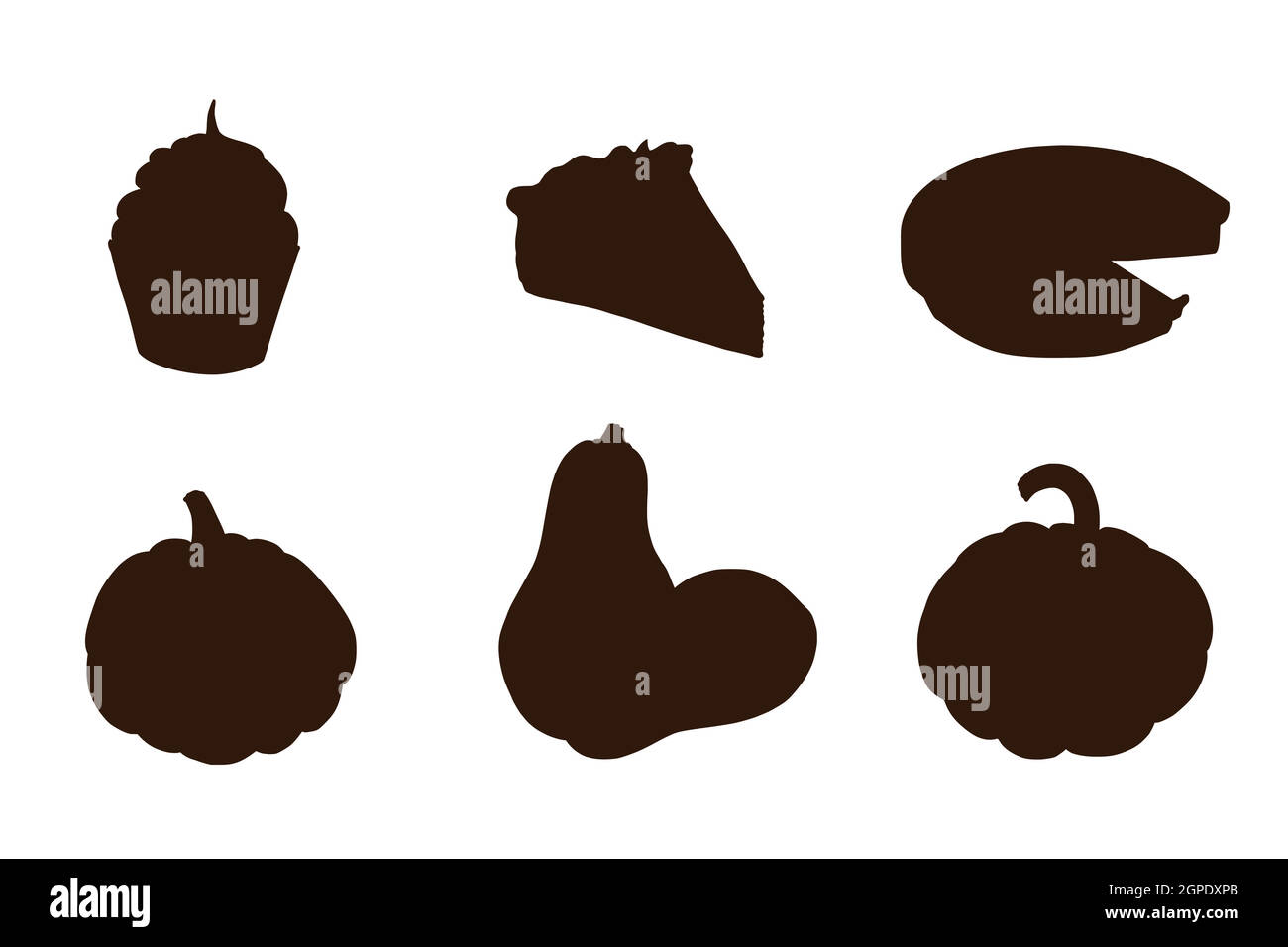 Sweet homemade thanksgiving pumpkin Stock Vector Images - Alamy