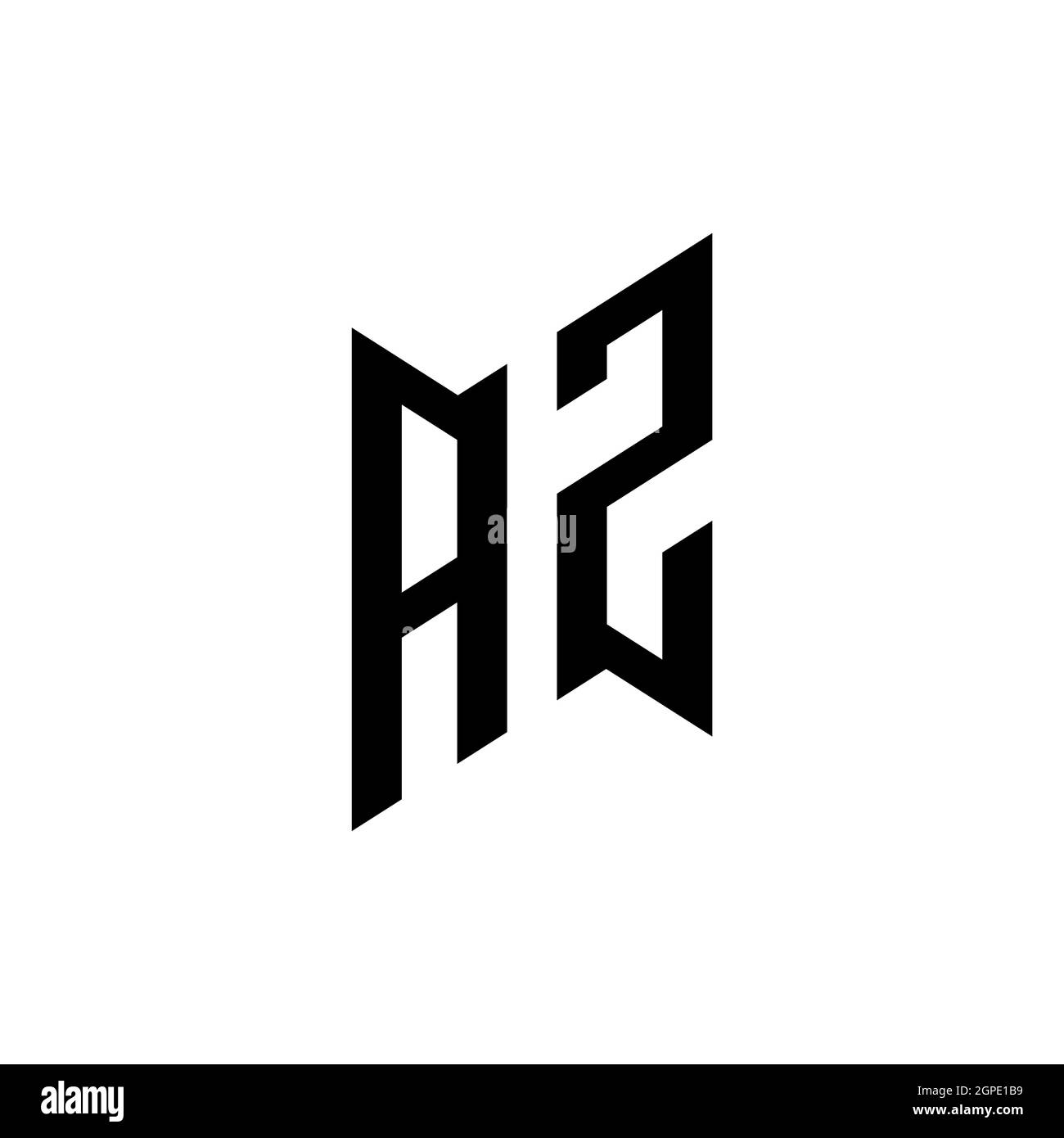 Az Monogram High Resolution Stock Photography and Images - Alamy