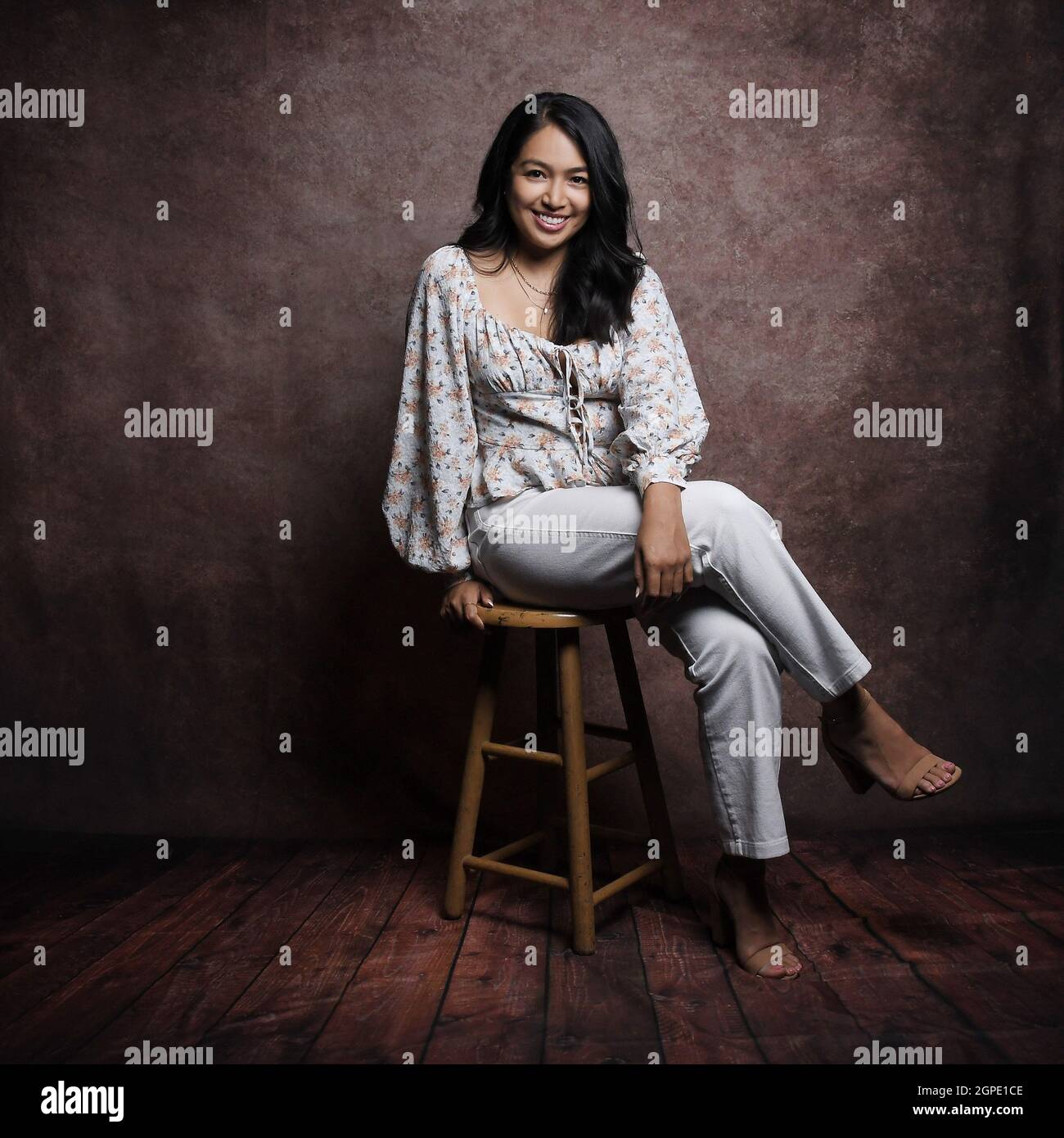 Portrait of Actress Haven Everly at the 2021 Los Angeles Asian Pacific ...