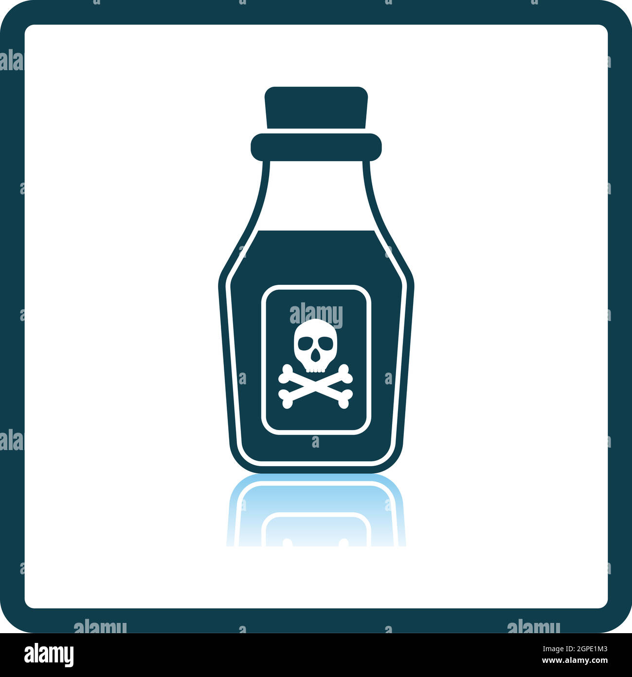 Poison Bottle Icon Stock Vector Image & Art - Alamy