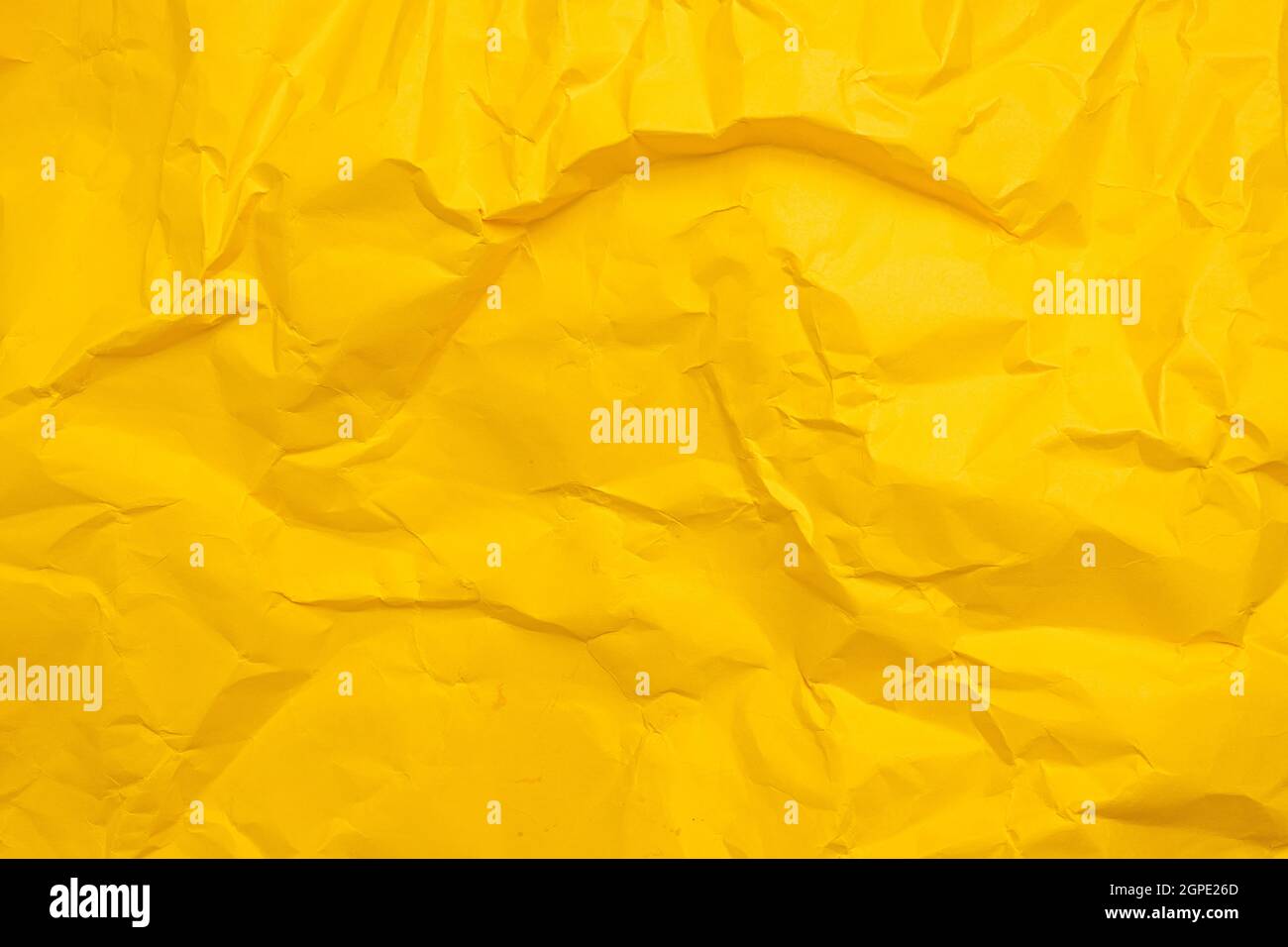 Yellow paper texture background. Crumpled paper abstract shape ...