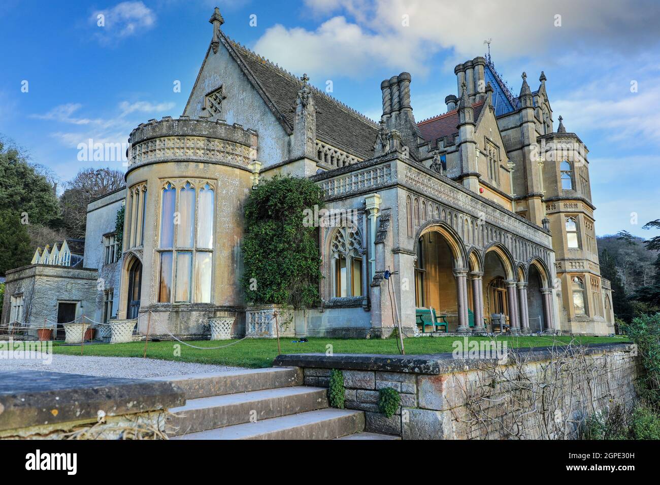 Tyntesfield gothic mansion hi-res stock photography and images - Alamy