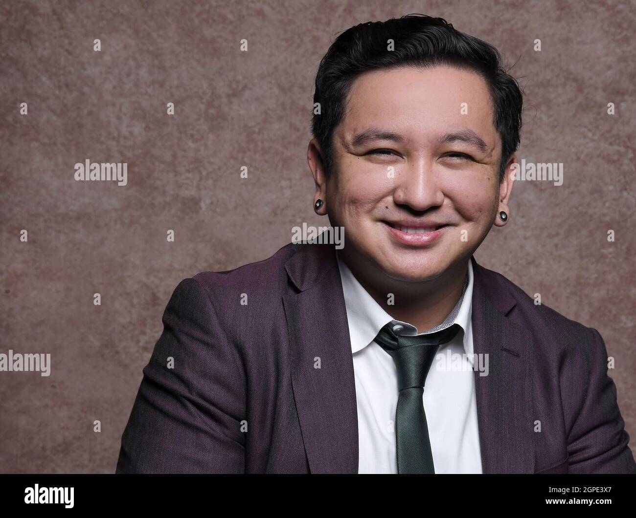 Portrait of Producer Mark Jerome Cruz at the 2021 Los Angeles Asian ...