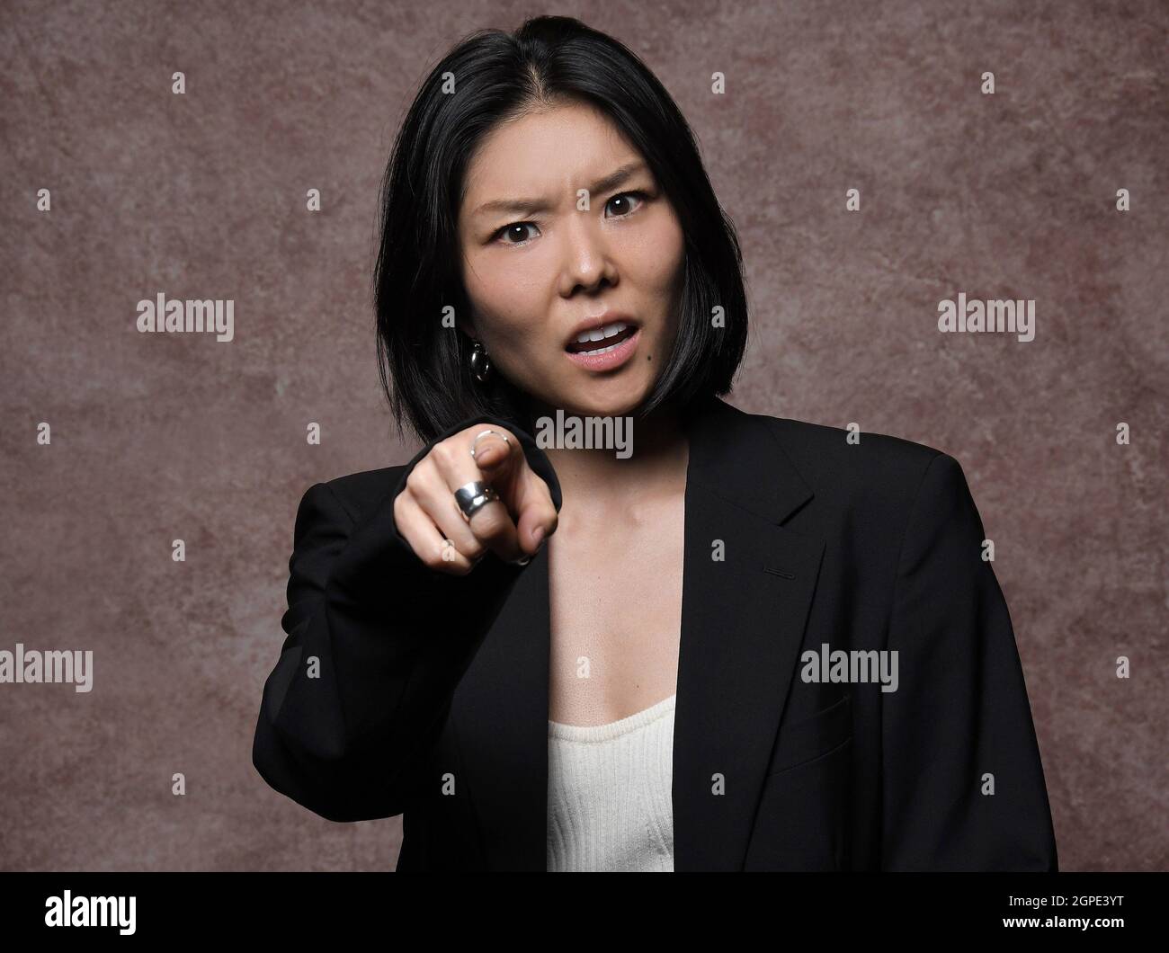 Portrait of Actress Masumi at the 2021 Los Angeles Asian Pacific Film ...