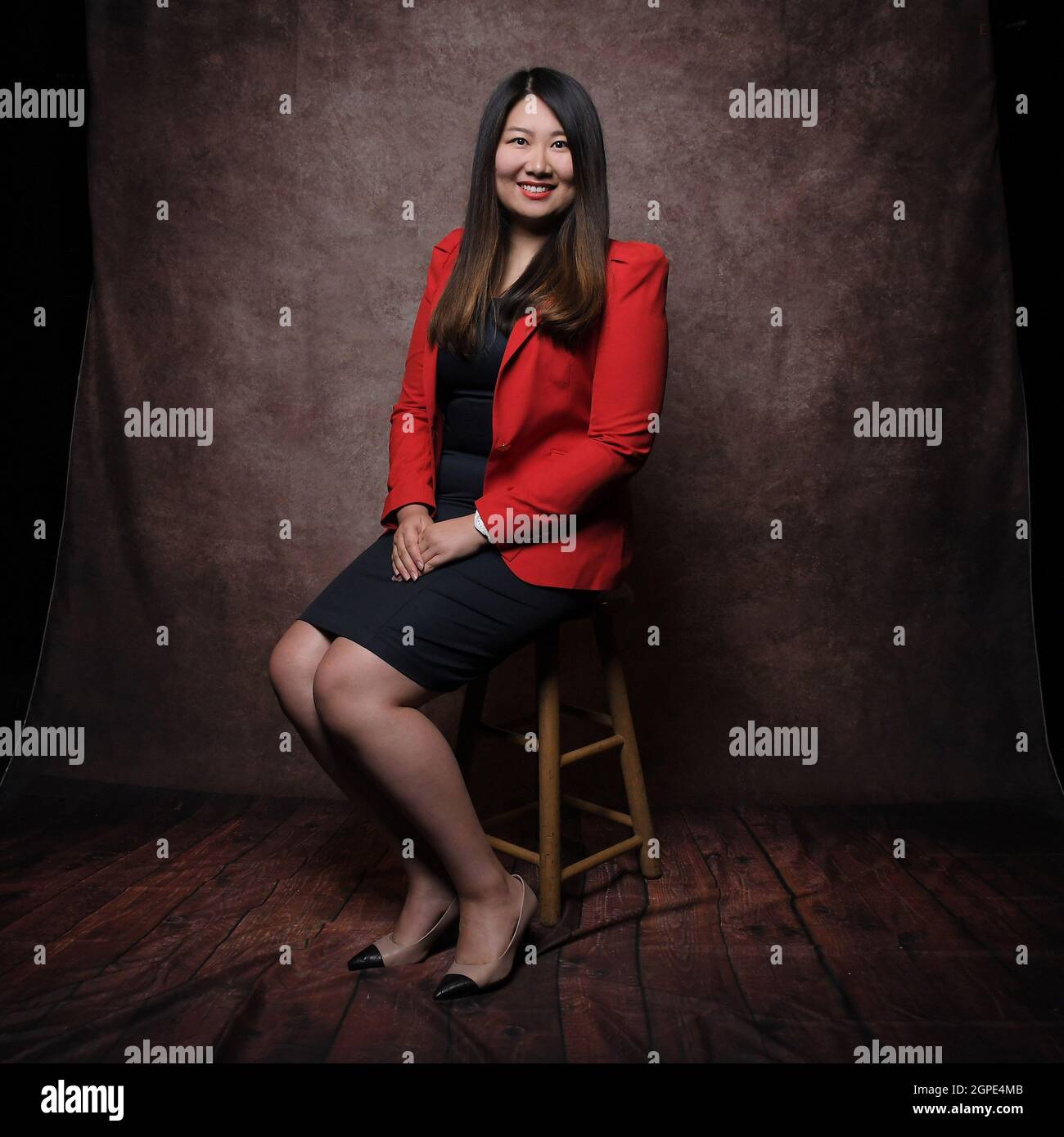 Portrait of Filmmaker Aimee Long at the 2021 Los Angeles Asian Pacific ...