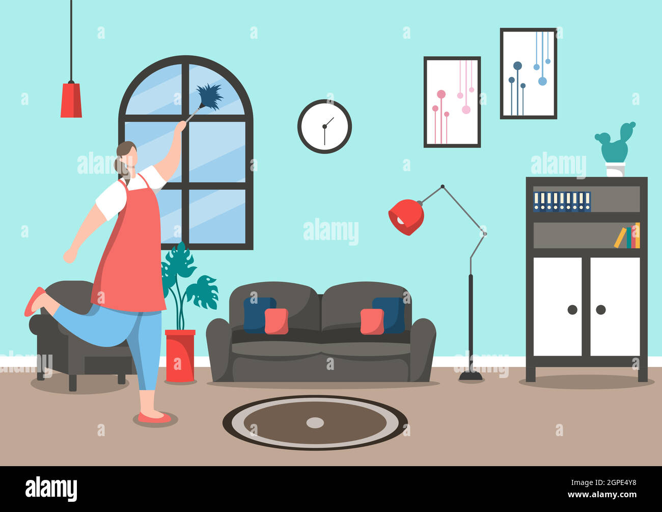 Concept cartoon vector illustration Stock Vector Images - Alamy