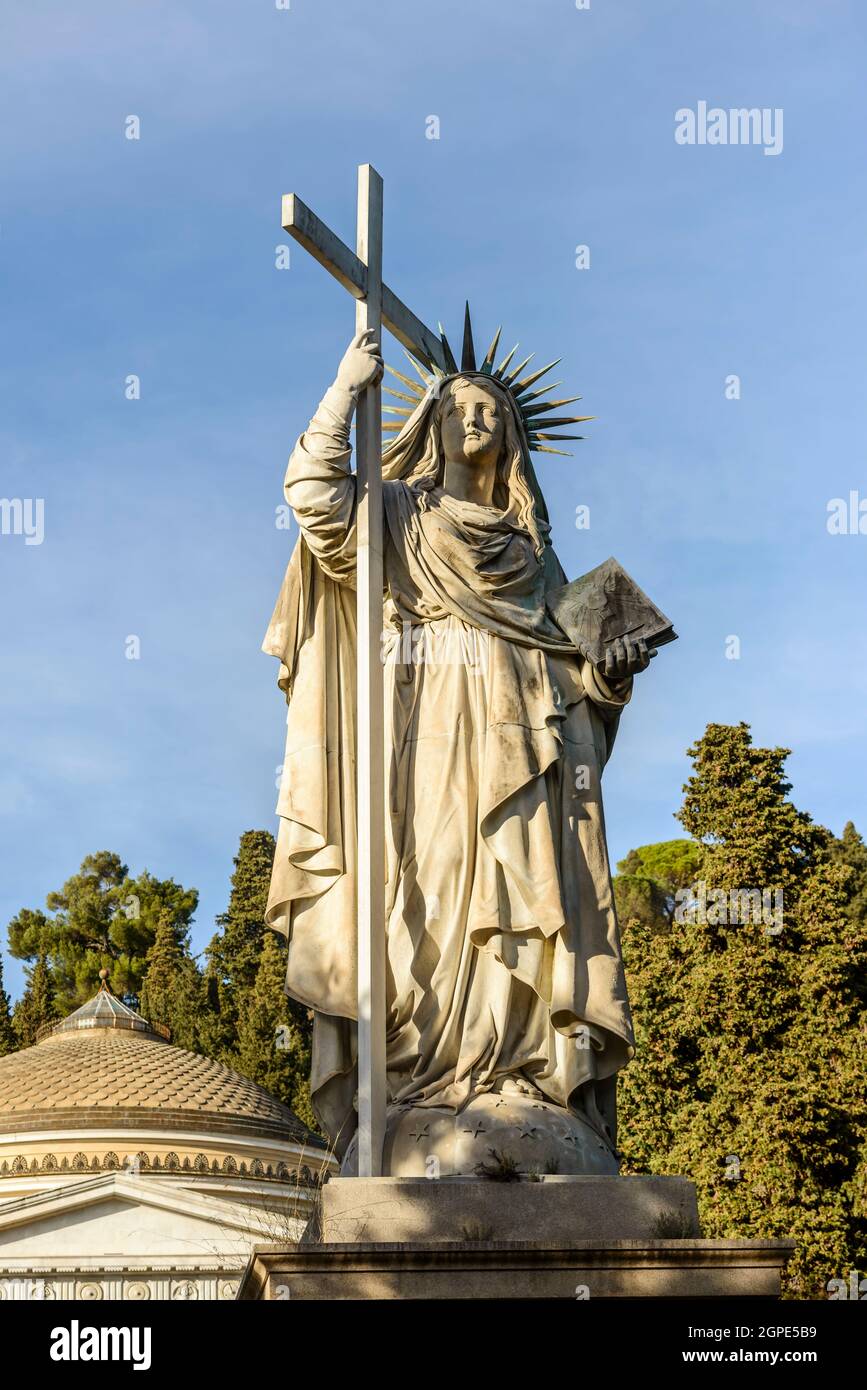 Monumental cemetery of staglieno hi-res stock photography and images ...