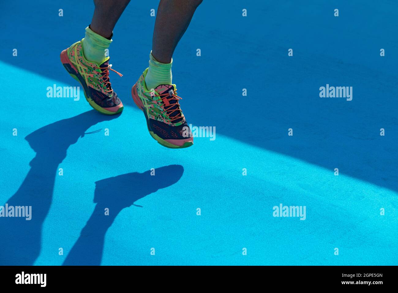 Close up of Running Feet Stock Photo - Alamy