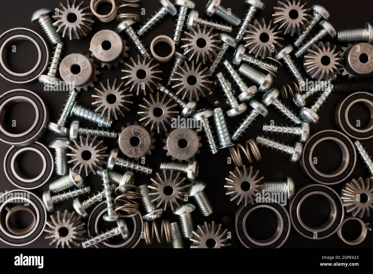 Helical gears hi-res stock photography and images - Alamy