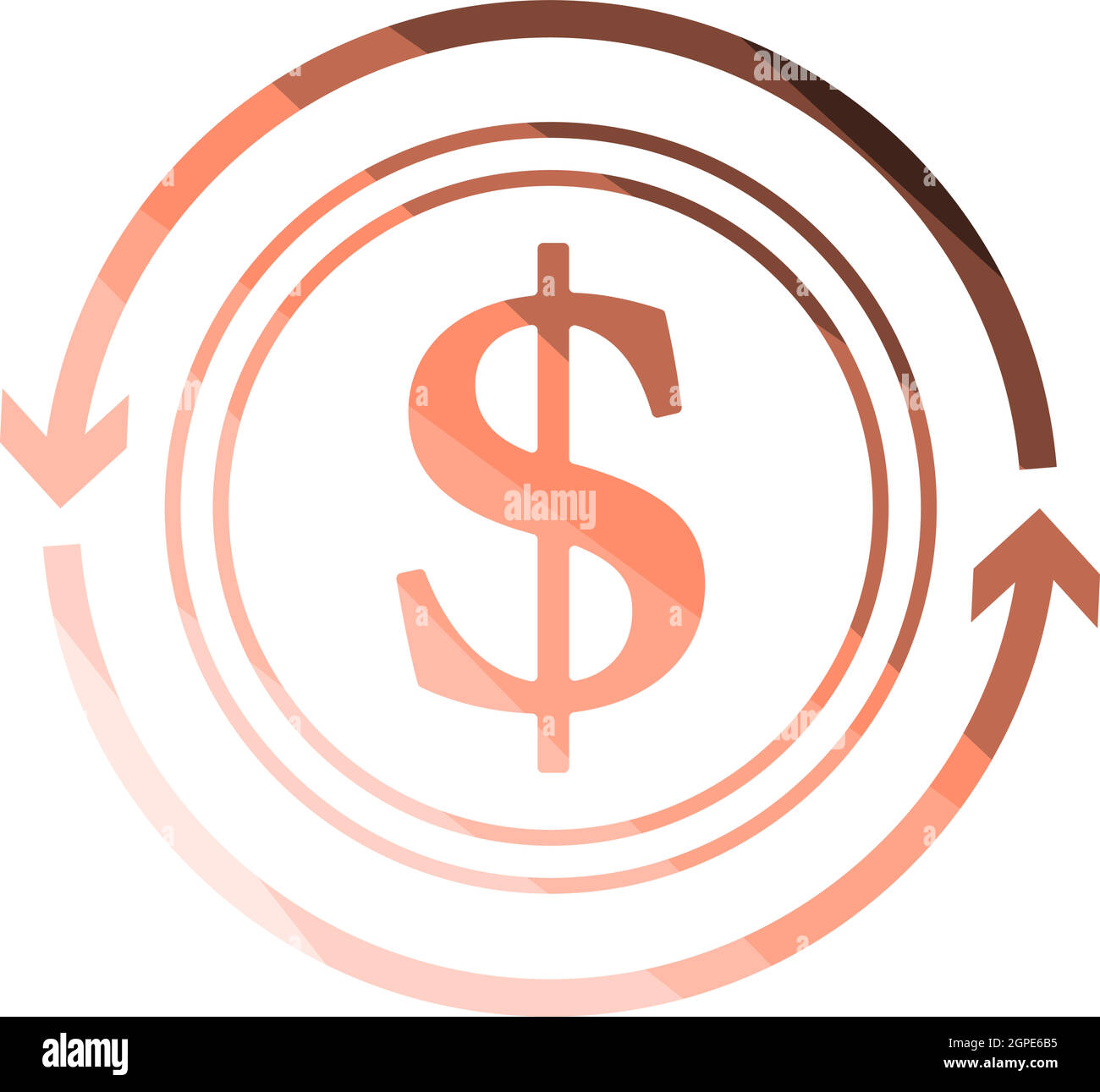 Cash Back Coin Icon Stock Vector Image & Art - Alamy