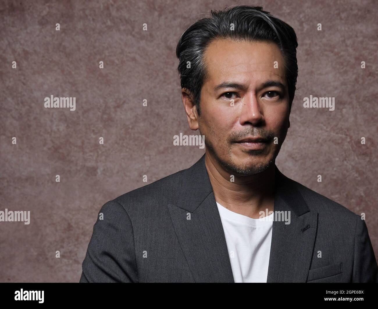 Portrait of Actor Jake Macapagal at the 2021 Los Angeles Asian Pacific ...
