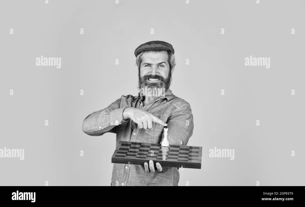 management and leadership. chess pieces and board. competition success ...