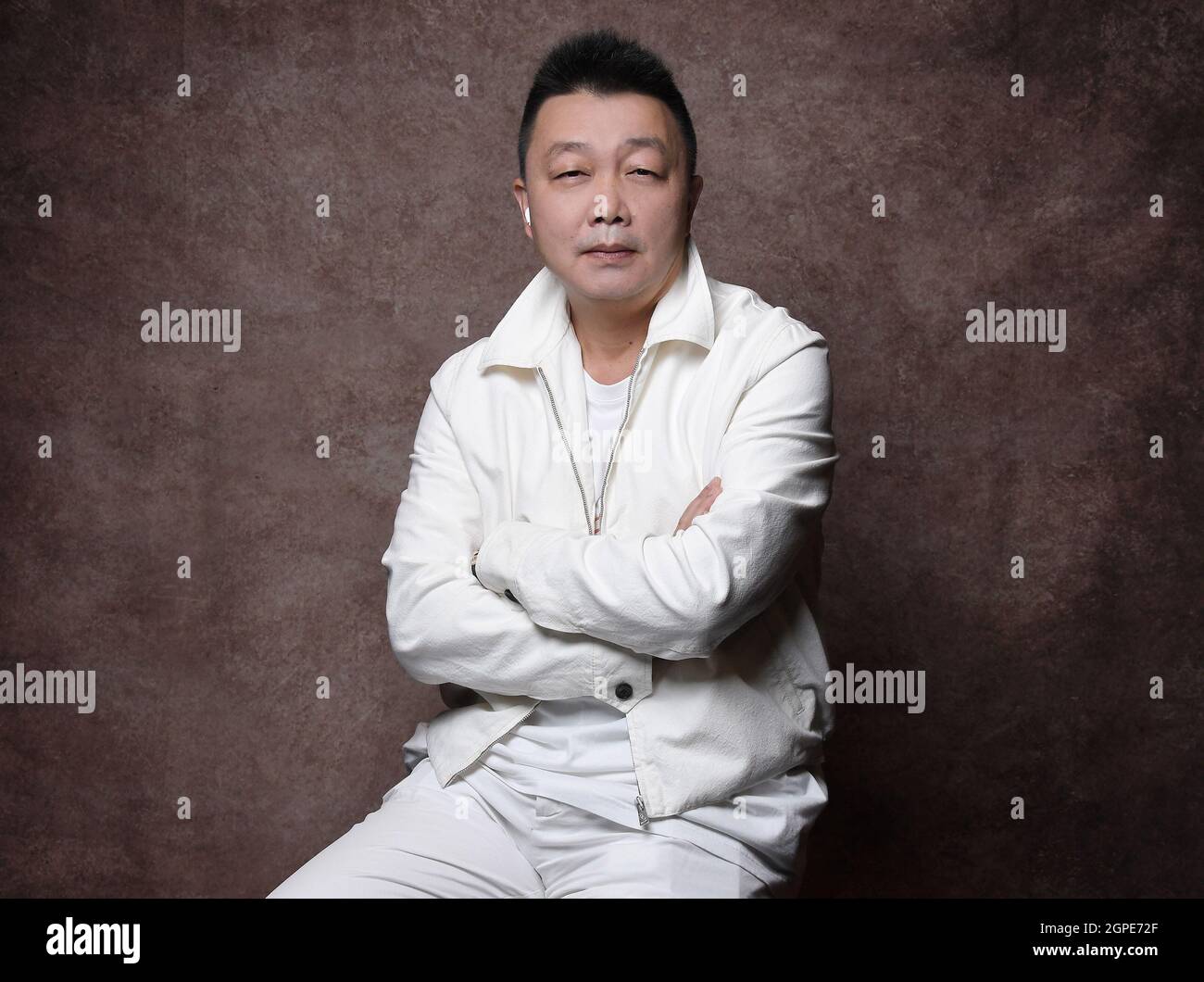 Los Angeles, USA. 28th Sep, 2021. Portrait of Producer Peter Luo at the ...