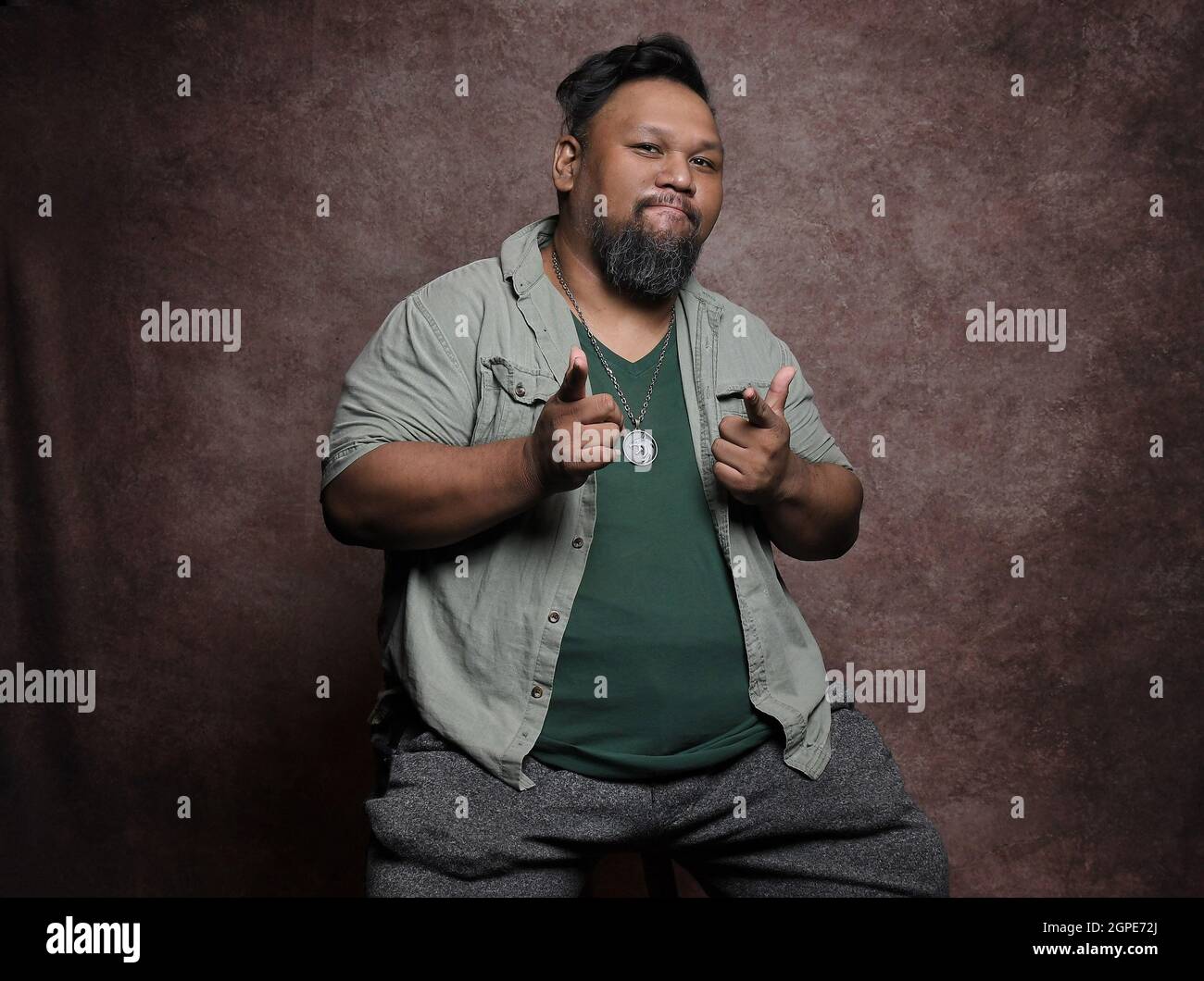 Los Angeles, USA. 28th Sep, 2021. Portrait of Actor Earl Baylon at the 2021 Los Angeles Asian ...