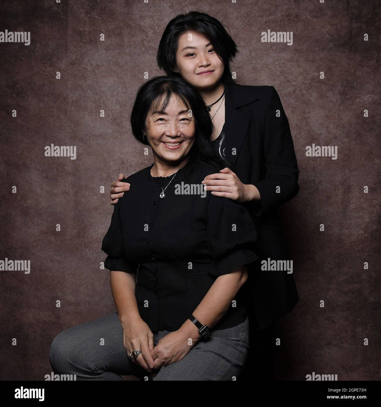 Los Angeles, USA. 28th Sep, 2021. Portrait of Director Anna Chi and Actress Tiffany Wu of THE ...
