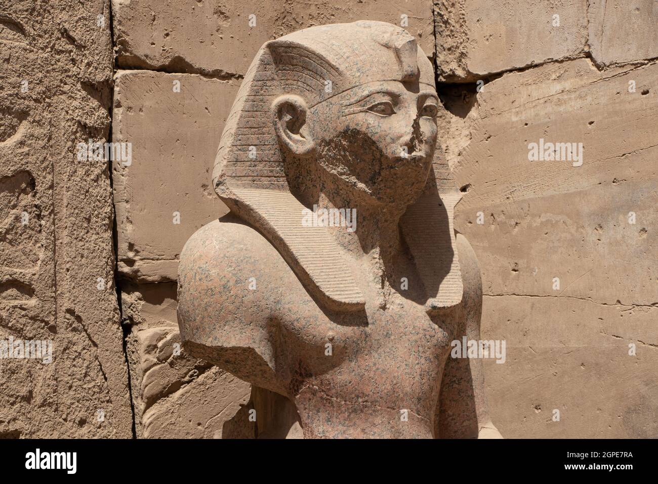 The Pharaoh Thutmose III at the Karnak Temple Complex in Luxor, Egypt ...