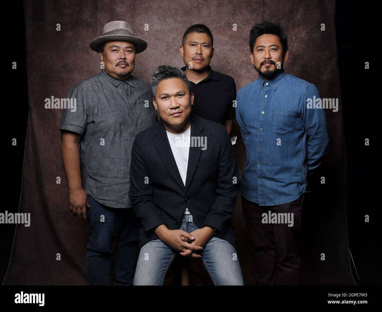 Los Angeles, USA. 28th Sep, 2021. (L-R) Portrait of The Basco Brothers ...