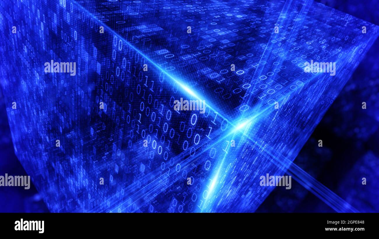 Digital Code Background Stock Photo - Alamy