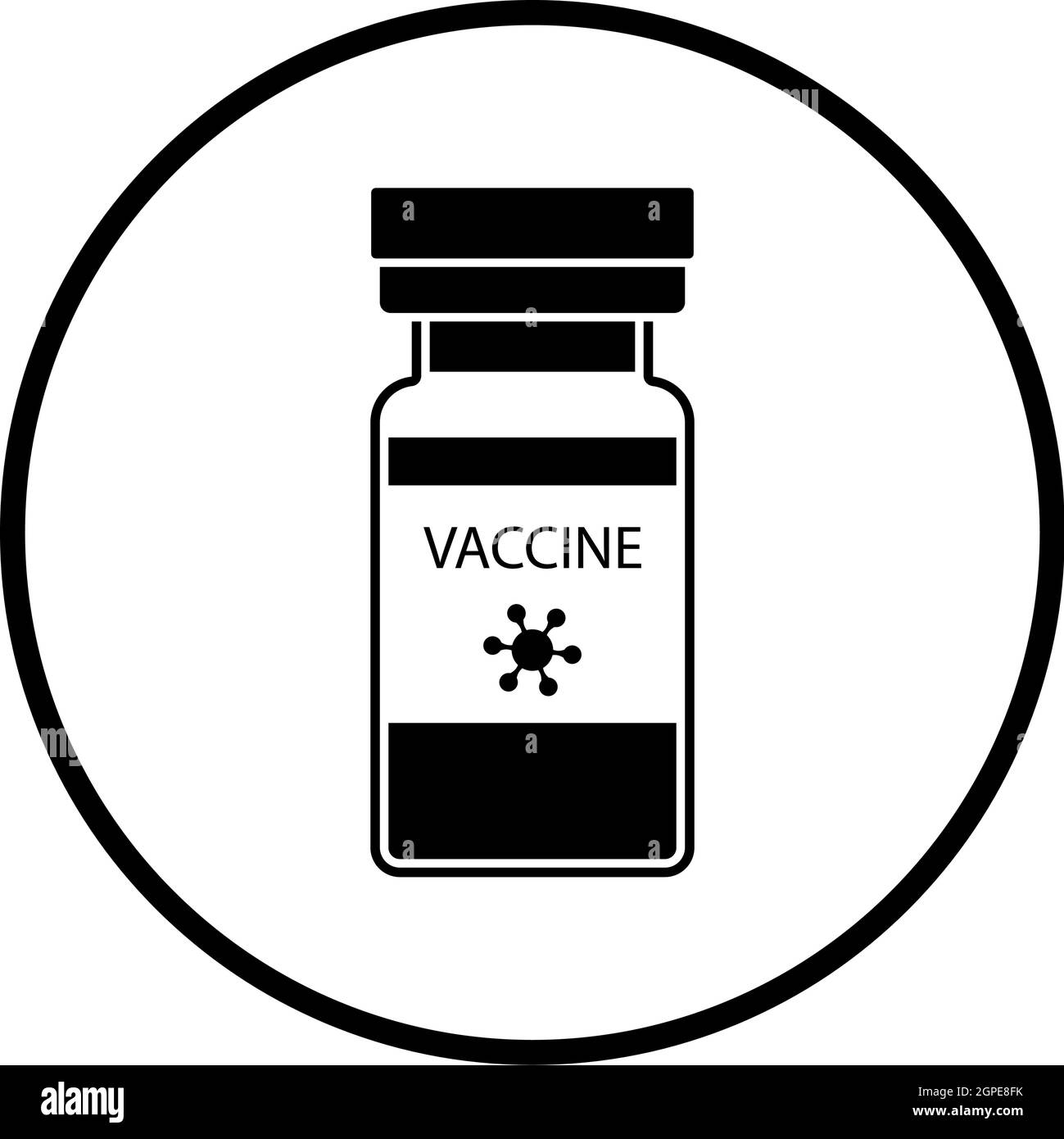 Covid Vaccine Icon Stock Vector Image & Art - Alamy