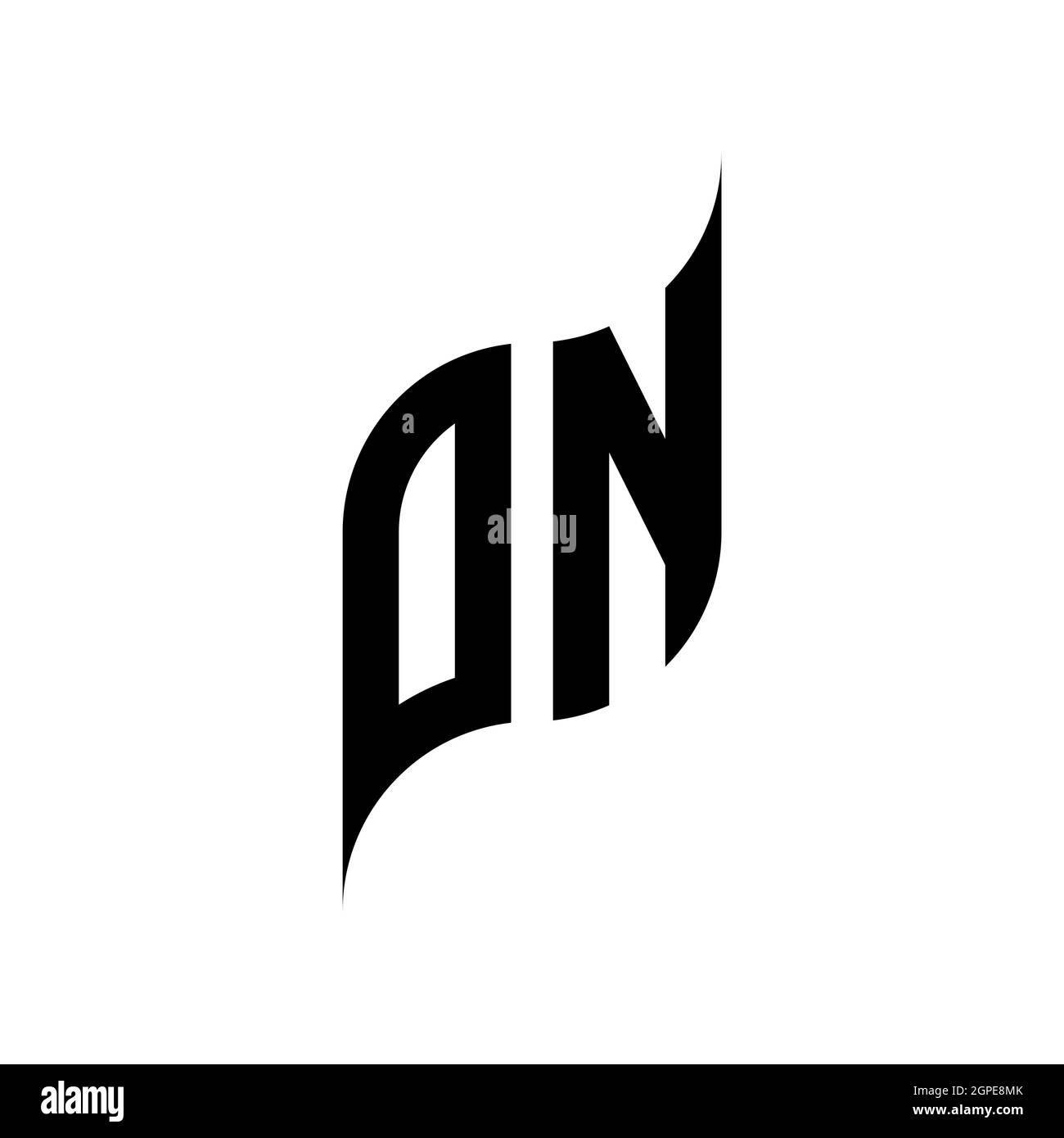 ON Monogram geometric shape style template. Monogram initial design ...