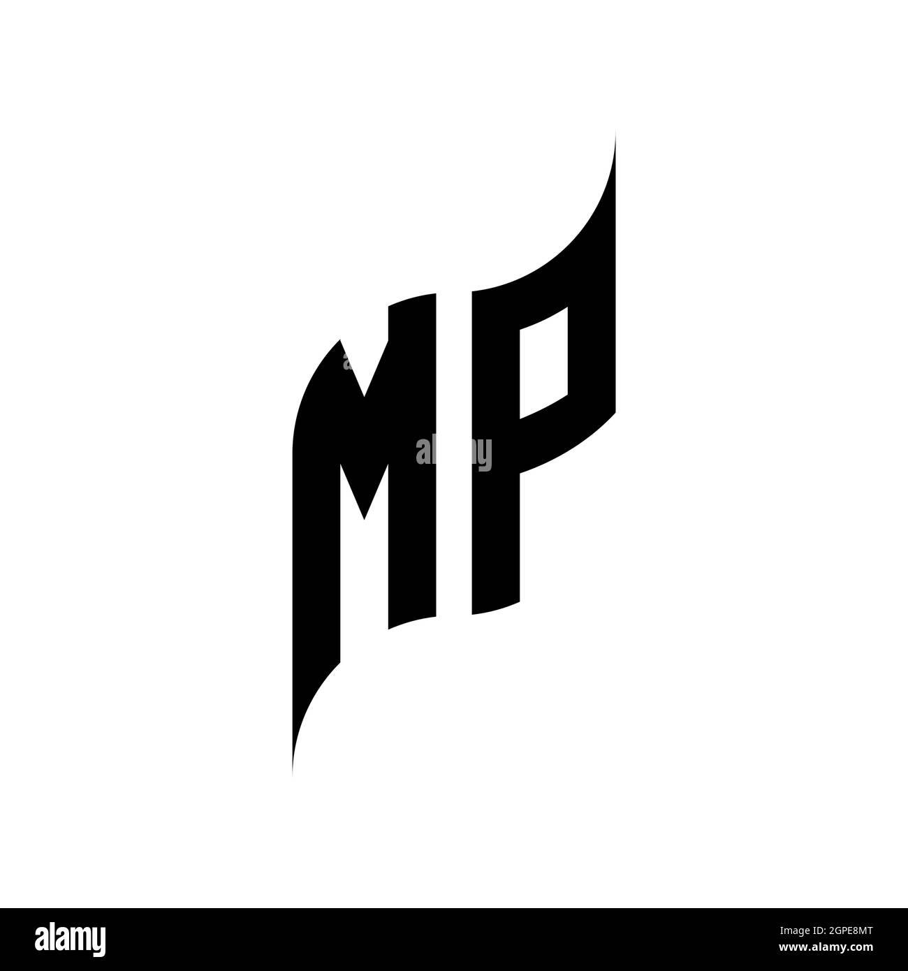 KO Monogram geometric shape style template. Monogram initial design ...