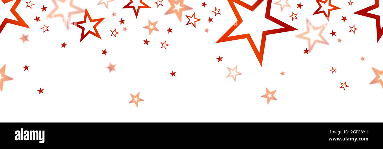 christmas banner with colored stars Stock Vector Image & Art - Alamy
