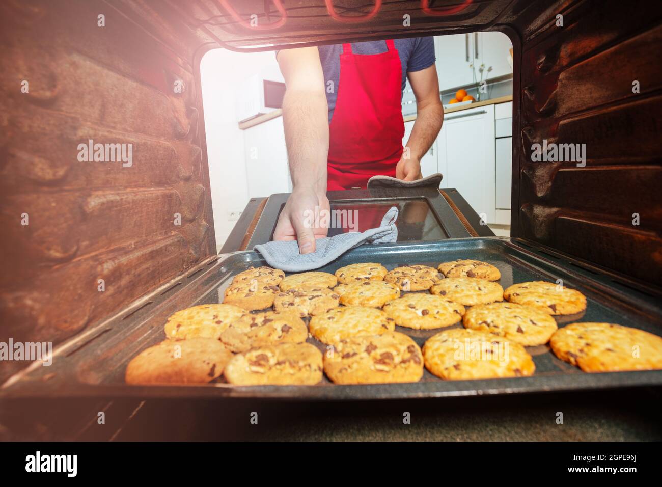 Man taking chocolate hi-res stock photography and images - Alamy