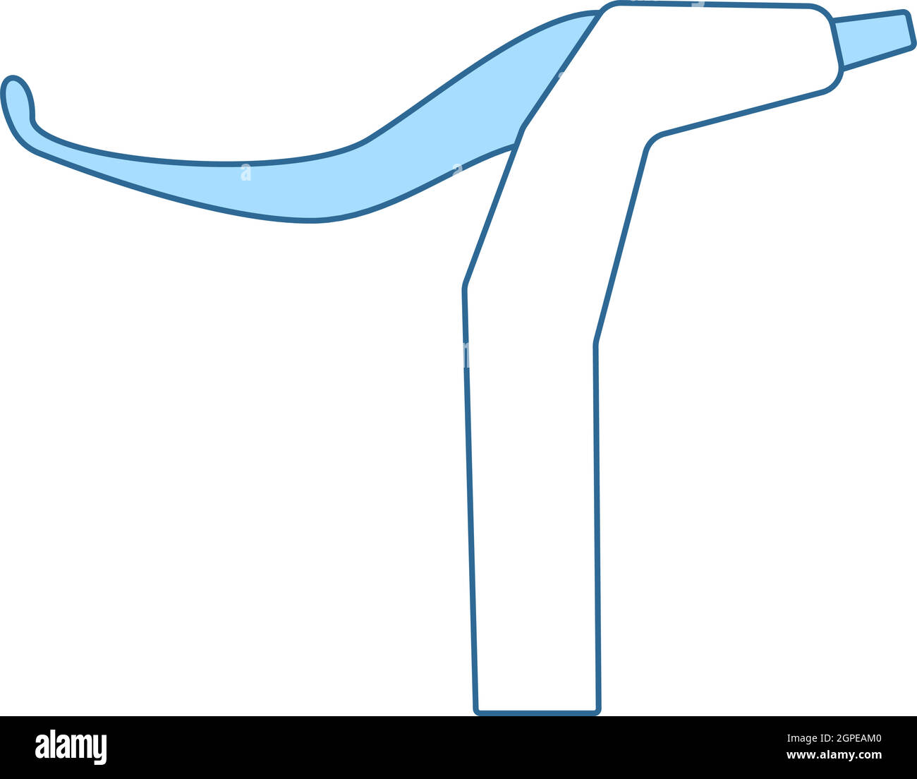 Bike HandleBar Brake Icon Stock Vector Image & Art - Alamy