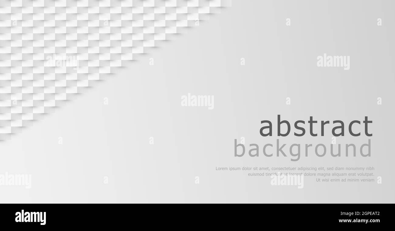 Abstract background white - gray rectangles, place for advertising text ...