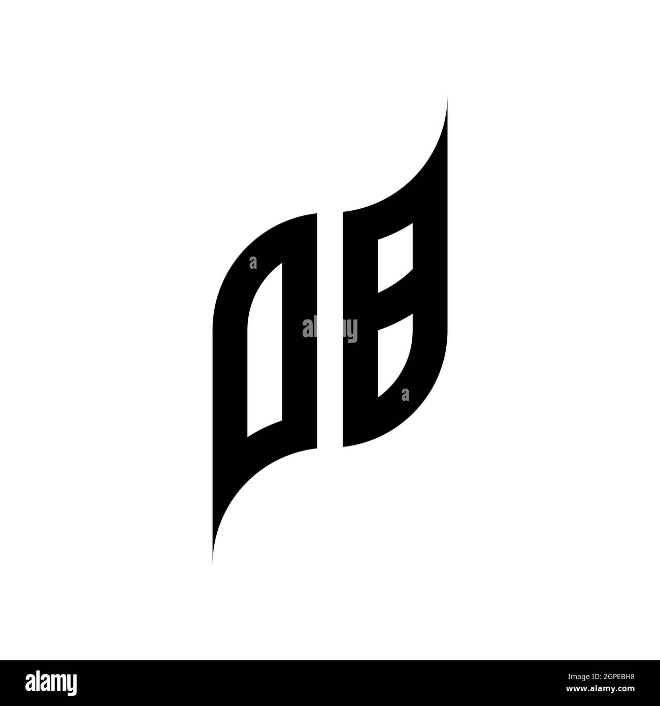 MA Monogram geometric shape style template. Monogram initial design ...