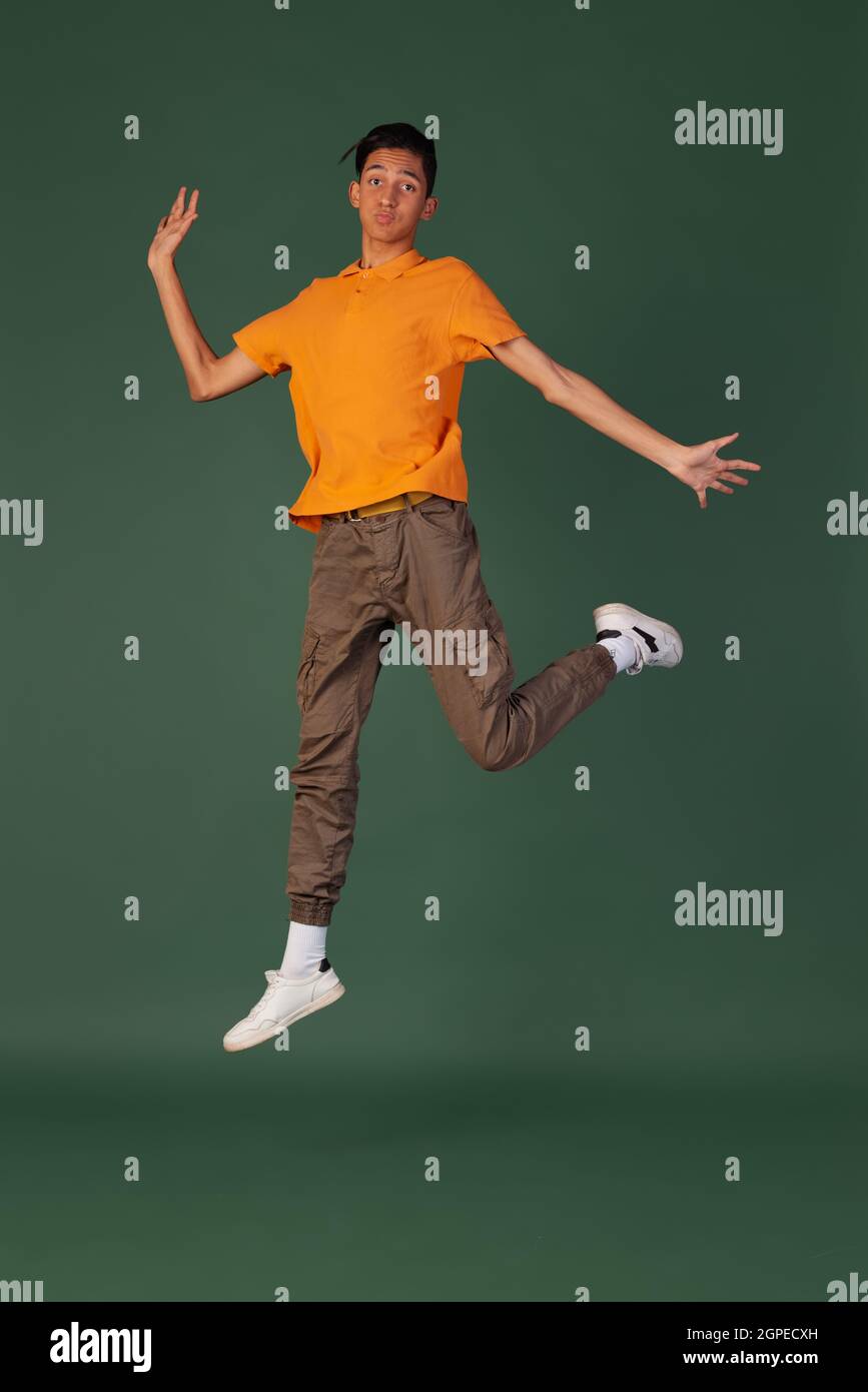 Vintage business man jumping hi-res stock photography and images - Alamy