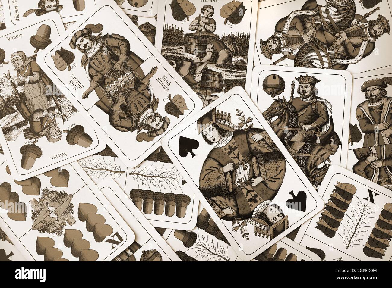 BERLIN, GERMANY - Sep 02, 2021: A top shot of monochrome background ...