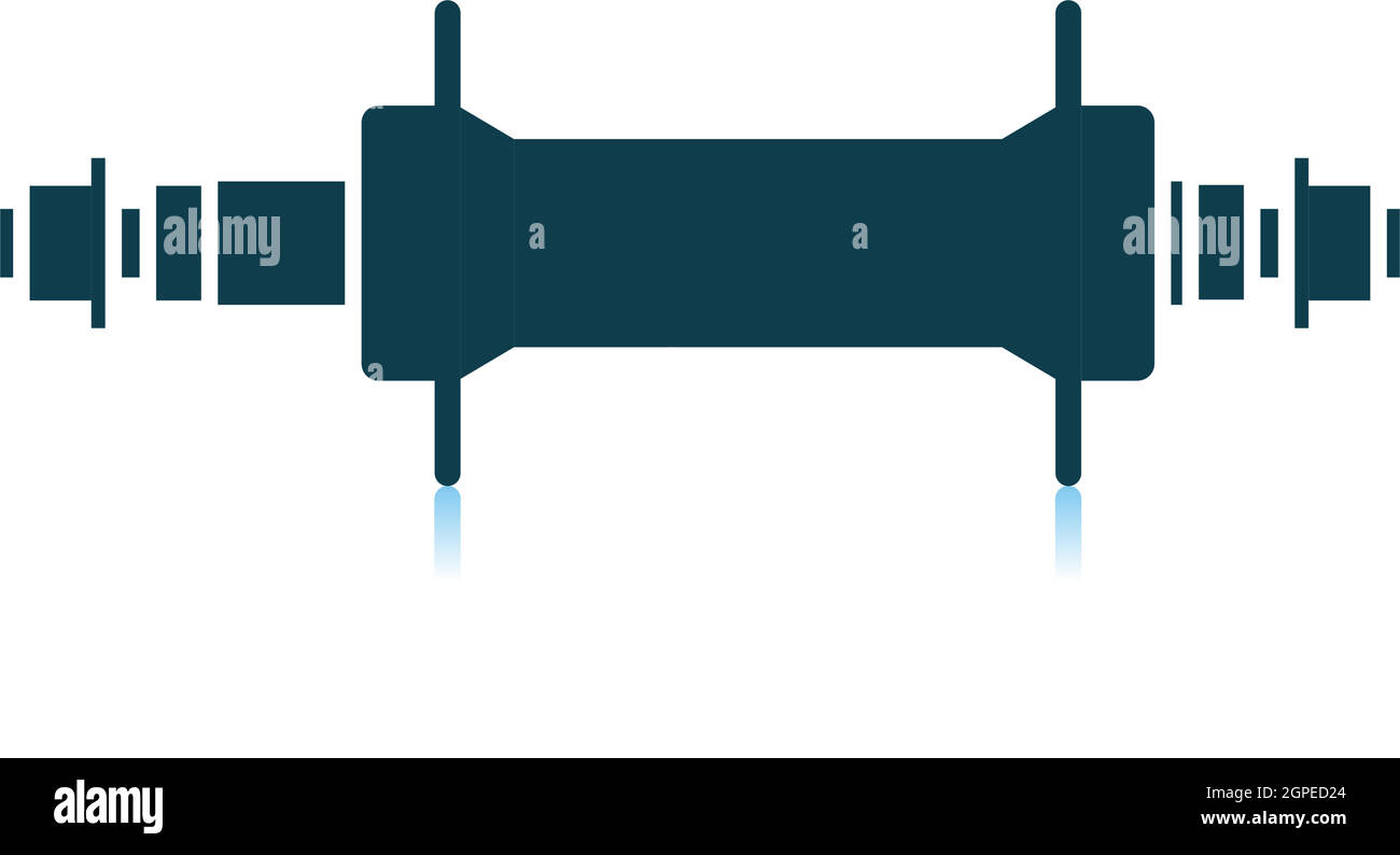 Bike Hub Icon Stock Vector Image & Art - Alamy