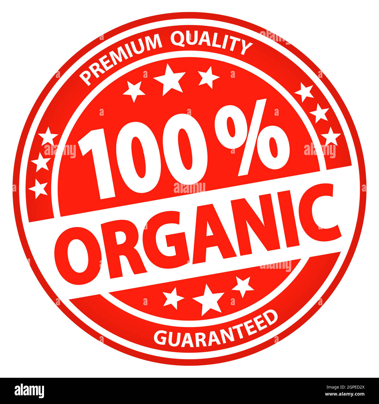 100 percent organic Stock Vector Images - Alamy