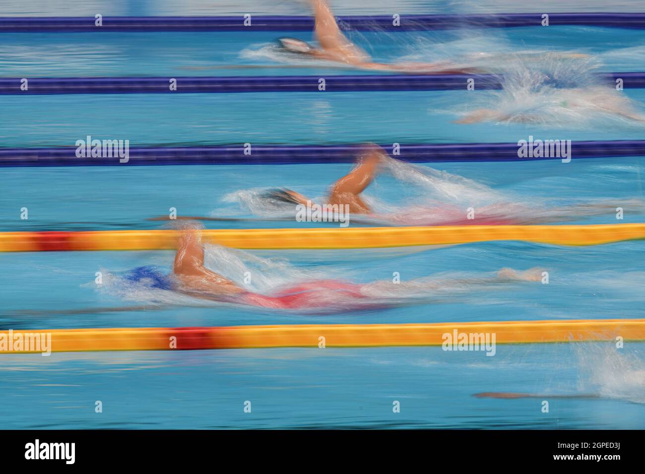 Tokyo olympic swimming pool hi-res stock photography and images - Alamy