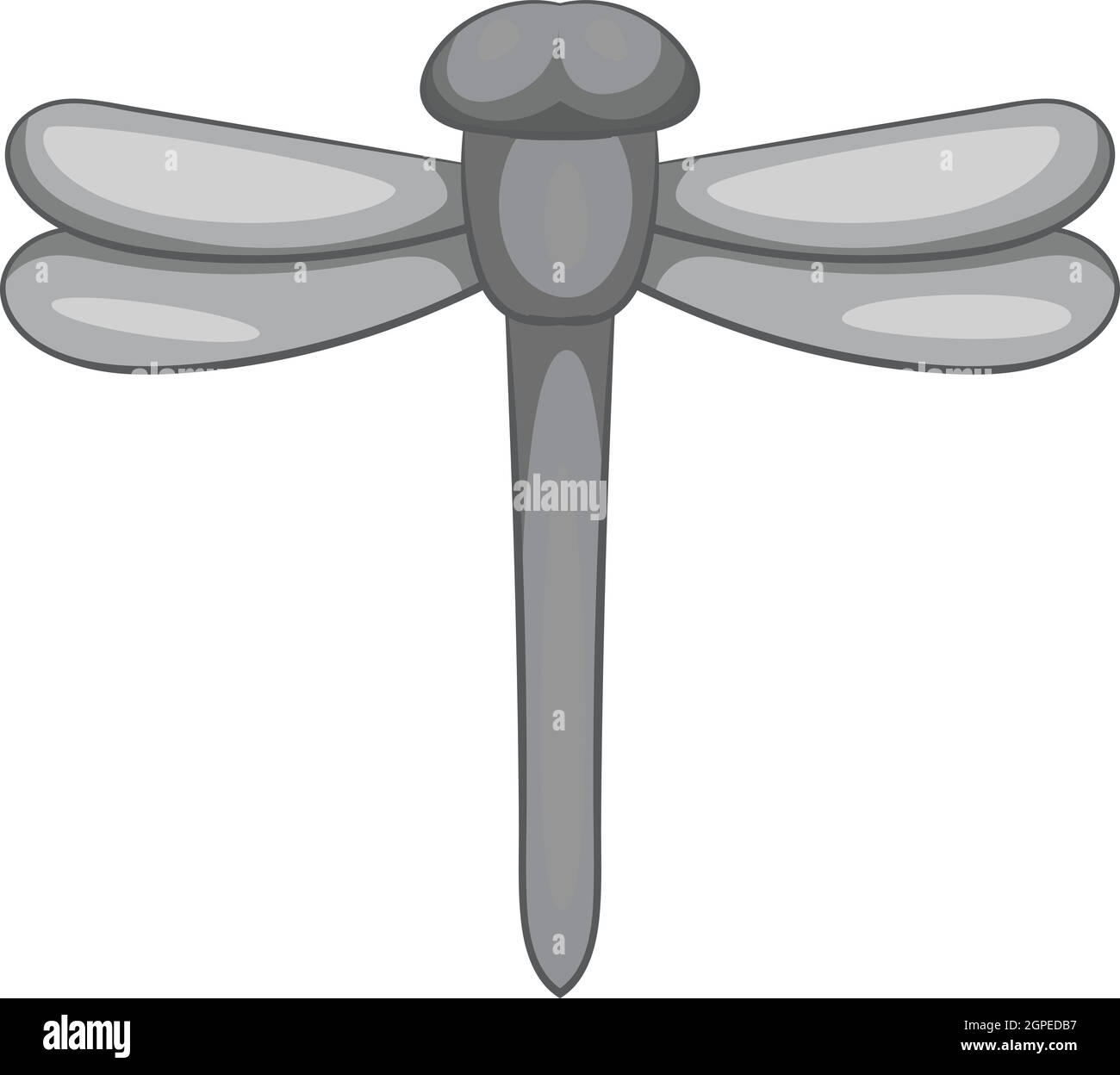 Dragonfly icon, cartoon style Stock Vector Image & Art - Alamy