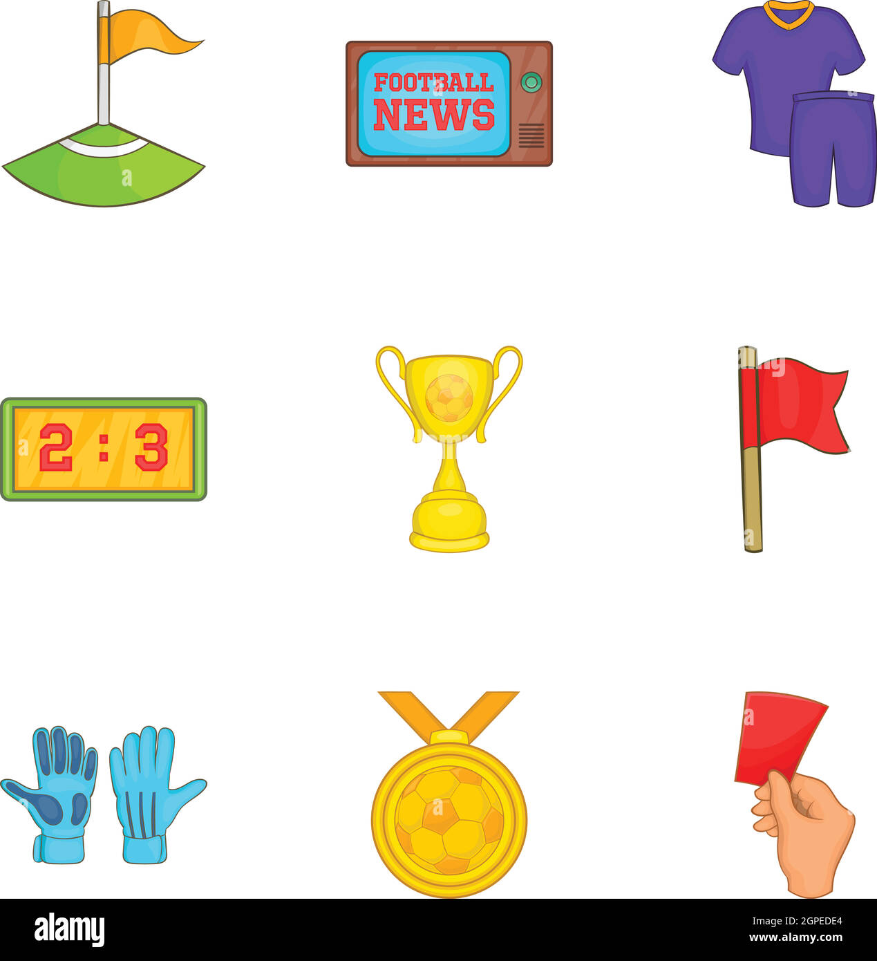 Cartoon competition Stock Vector Images - Alamy