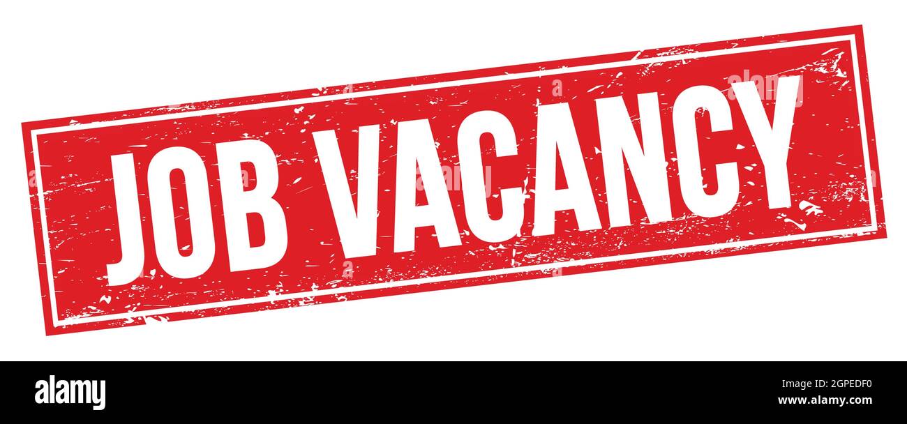 Job vacancy stamp hi-res stock photography and images - Alamy