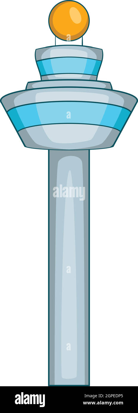 Dispatch tower icon, cartoon style Stock Vector Image & Art - Alamy