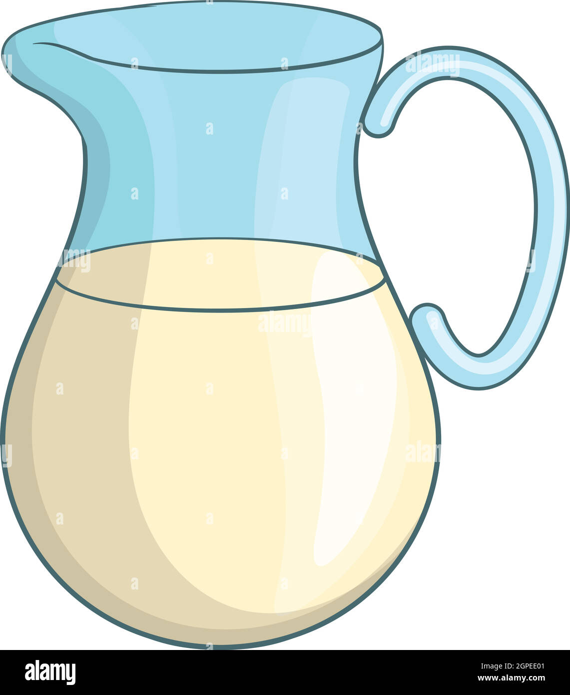 Swiss milk icon, cartoon style Stock Vector Image & Art - Alamy