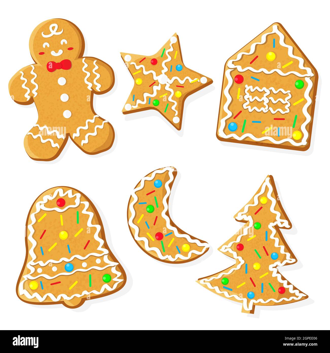 Crescent house Stock Vector Images - Alamy