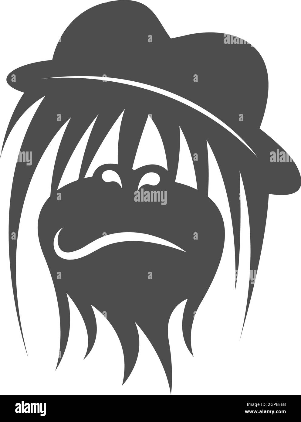 Monkey logo icon illustration vector flat design Stock Vector Image ...