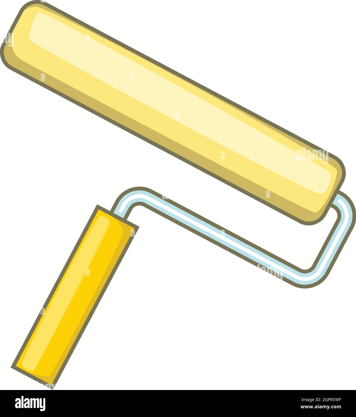 Paint Roller Cartoon at Levi Skipper blog