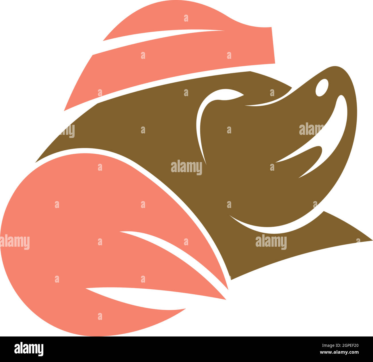 Mole animal logo icon design illustration vector Stock Vector Image ...