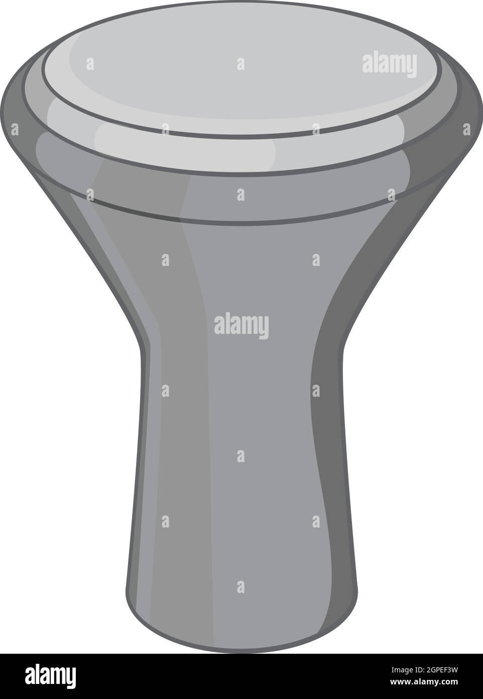 Darbuka musical instrument icon cartoon hi-res stock photography and ...