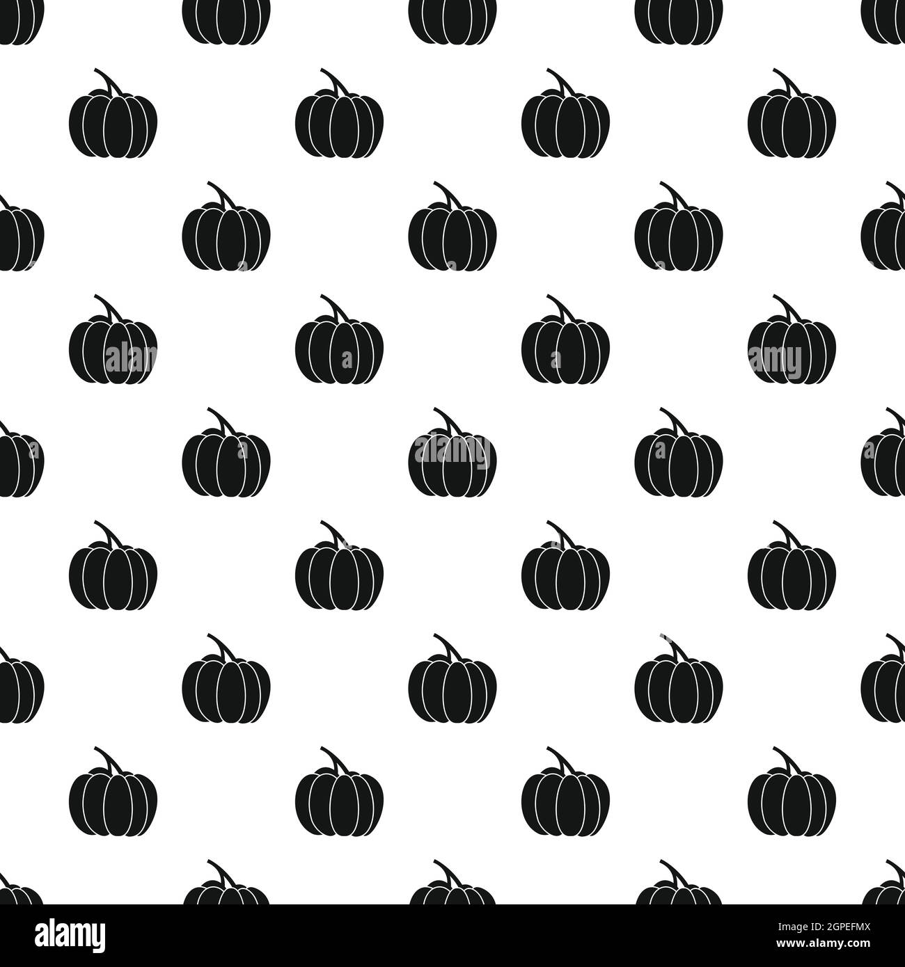 Pumpkin pattern, simple style Stock Vector Image & Art - Alamy